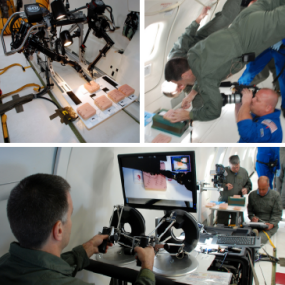 Force Dimension - applications - aerospace